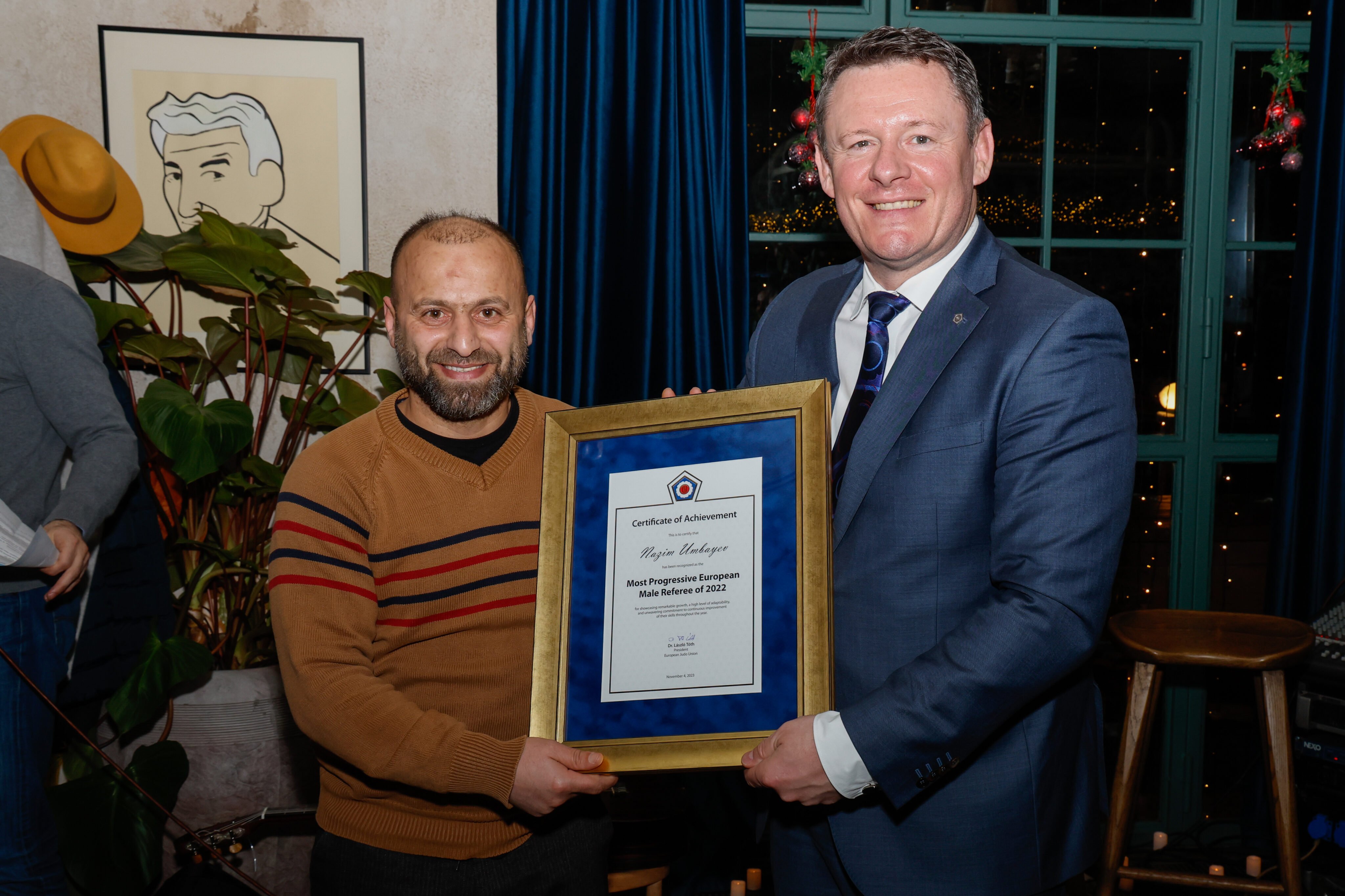 THE FINAL ACT: TOKEN OF APPRECIATIONS - European Judo Union