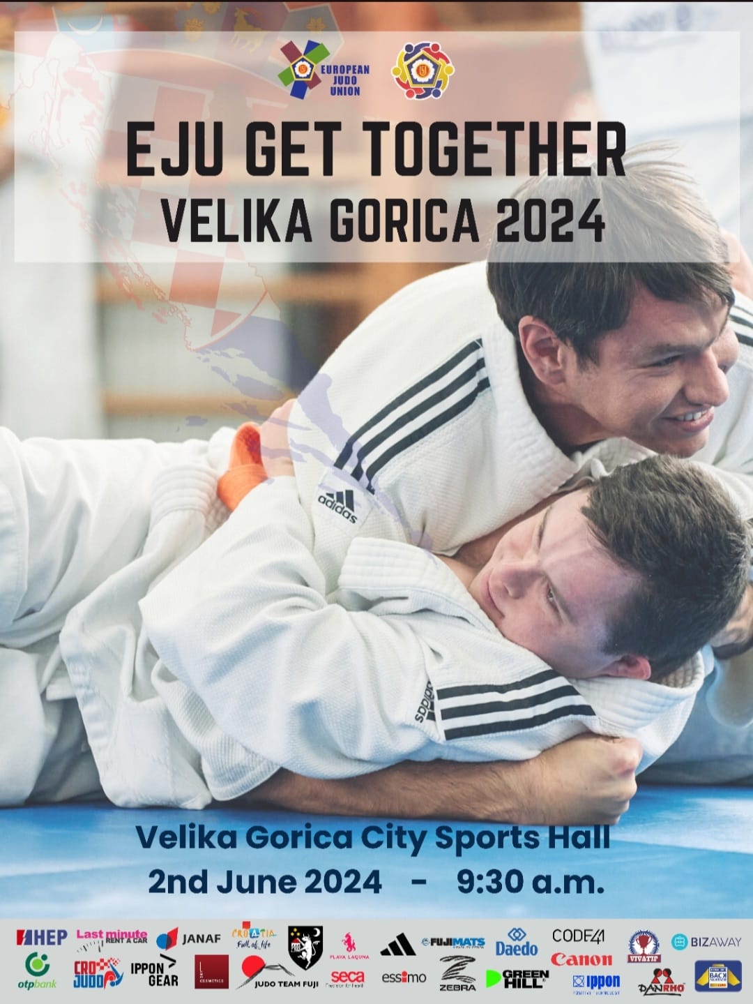 LAST CALL: EJU GET TOGETHER VELIKA GORICA - European Judo Union
