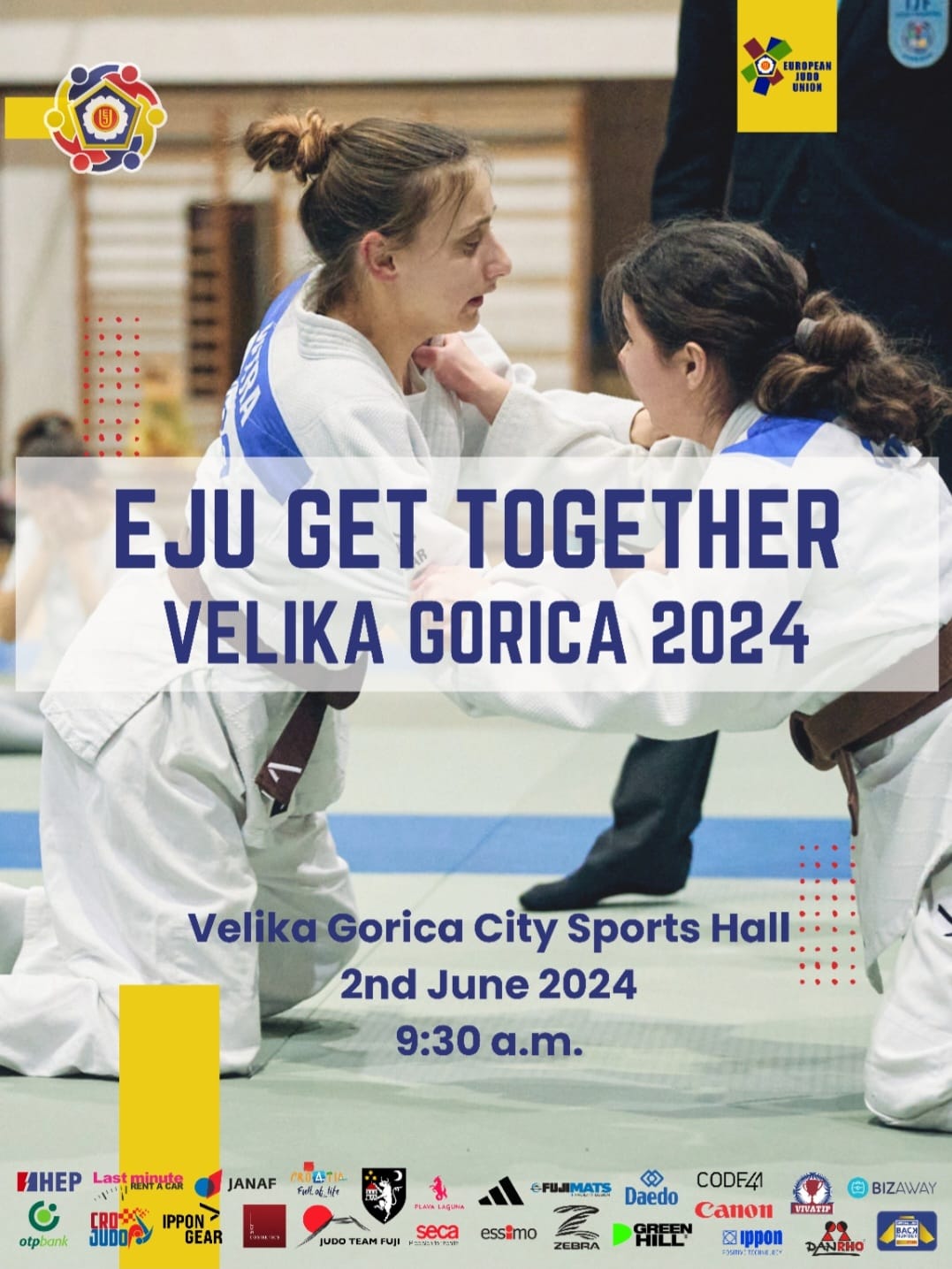 LAST CALL: EJU GET TOGETHER VELIKA GORICA - European Judo Union