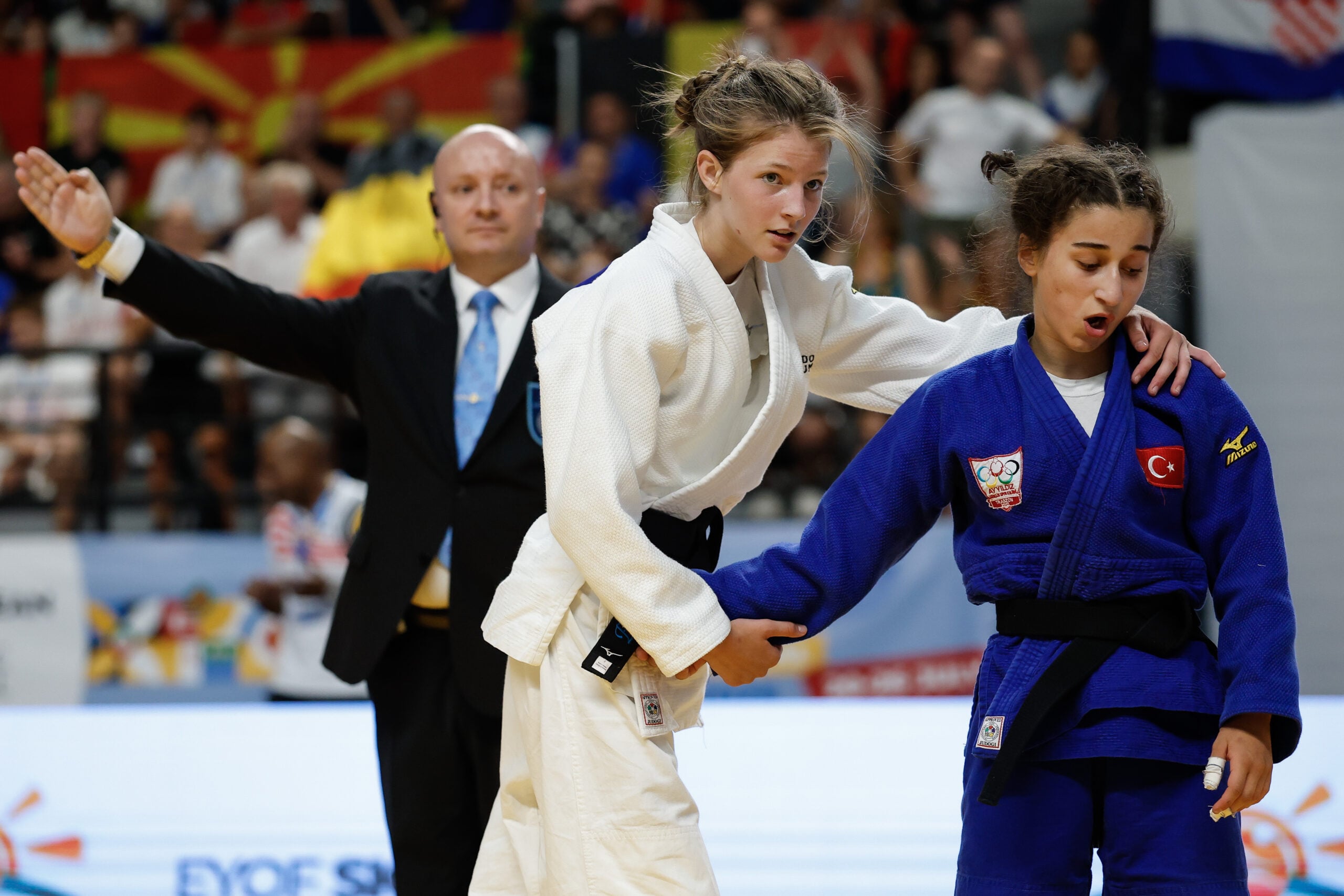 Anthems For Belgium And Azerbaijan - European Judo Union