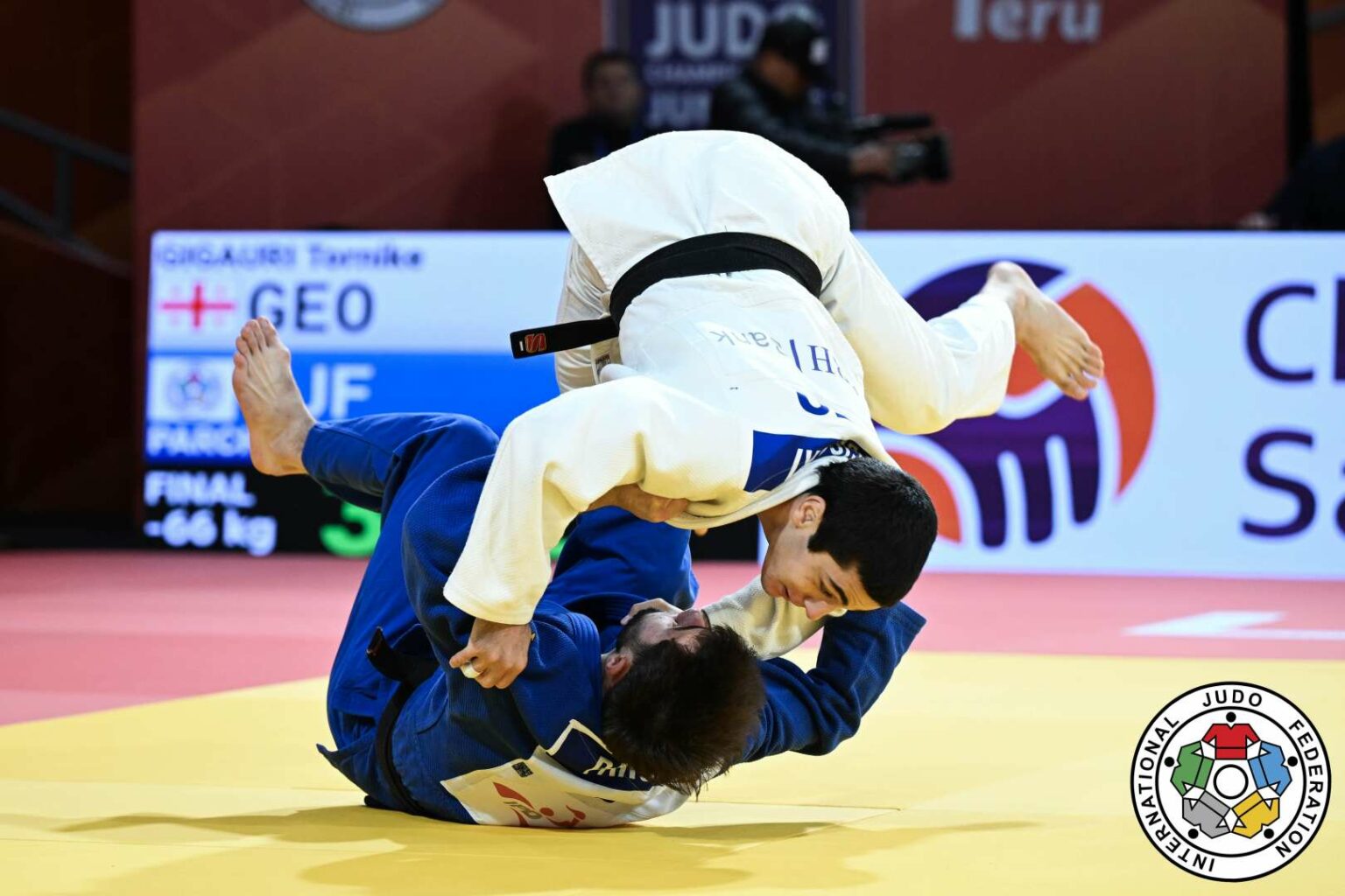 Gigauri Flies Solo on Day One in Lima - European Judo Union